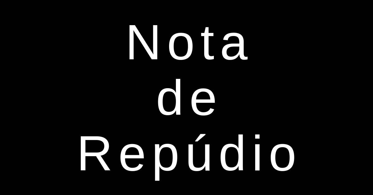 Nota de repúdio - Findes